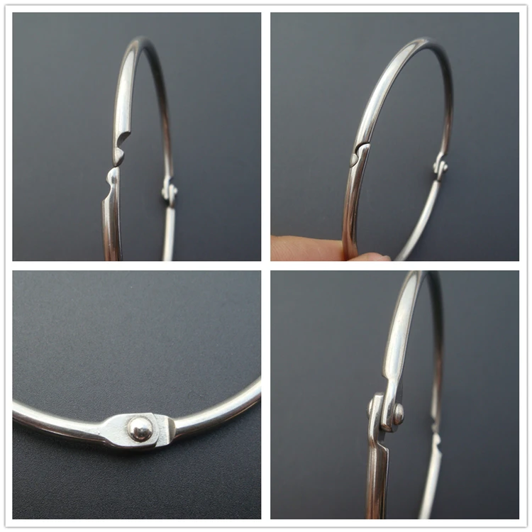 58mm Stainless Steel 304 Book Rings - Durable & Easy to Use