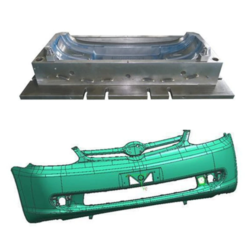 Customized Plastic Abs Automobile Car Front Bumper Blow Mould - Buy Abs ...