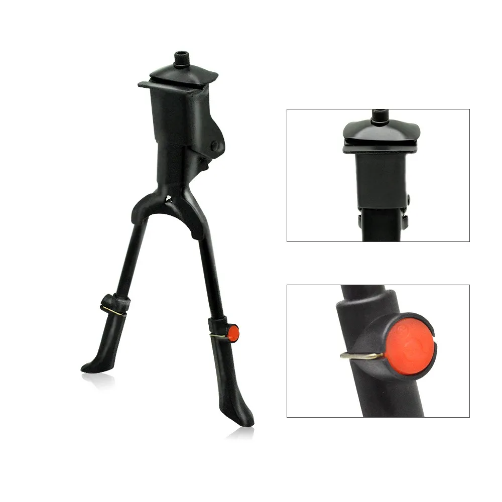 Adjustable Bike Kick Stand - Double Leg Mountain Bicycle Center Kickstand