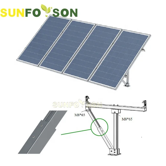 Hot Seller Solar Panel Pole Mount Kit Adjustable Ground Tilt Pv System ...