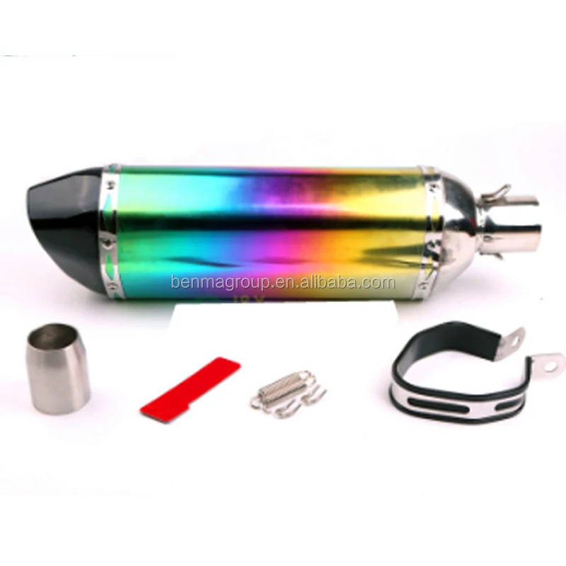Universal Rainbow Color Modified Exhaust Muffler| Alibaba.com