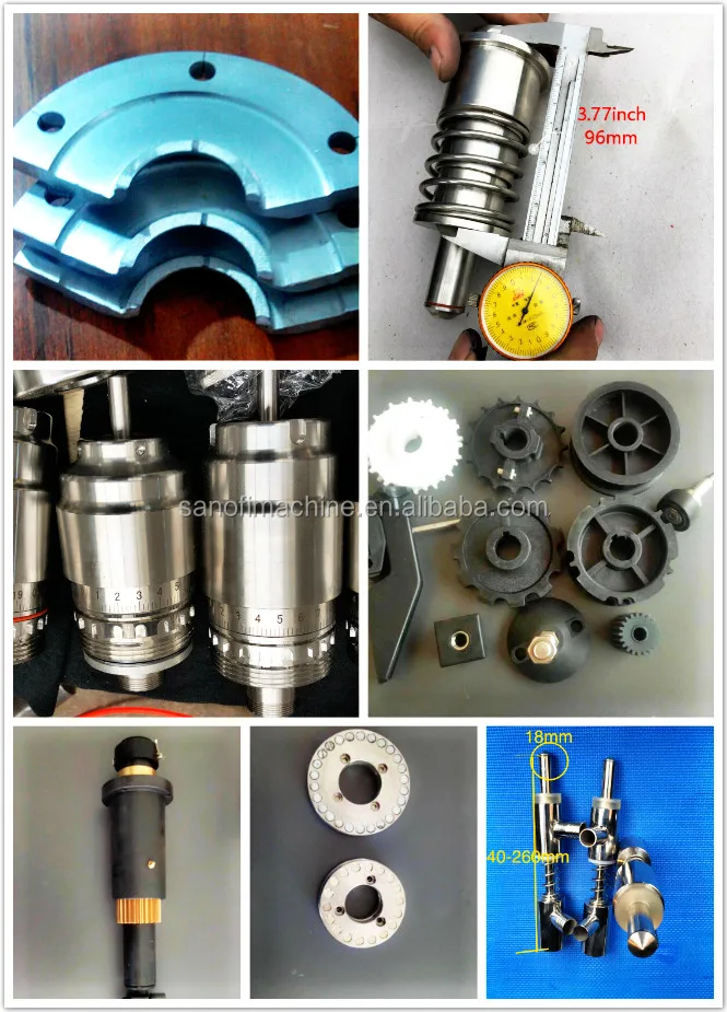 3in1 Rotary Water Filling Machine Nozzle Spare Parts