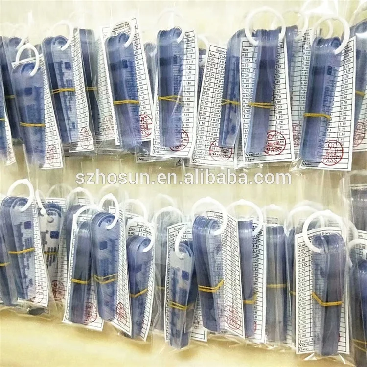 LCD Screen Gap Measurement - 28pcs Plastic Thickness Gauge