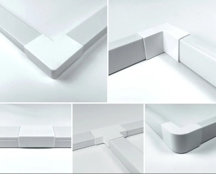 Pvc Trunking Fitting Pvc Coupler/connector 100x60 - Buy Pvc Trunking ...