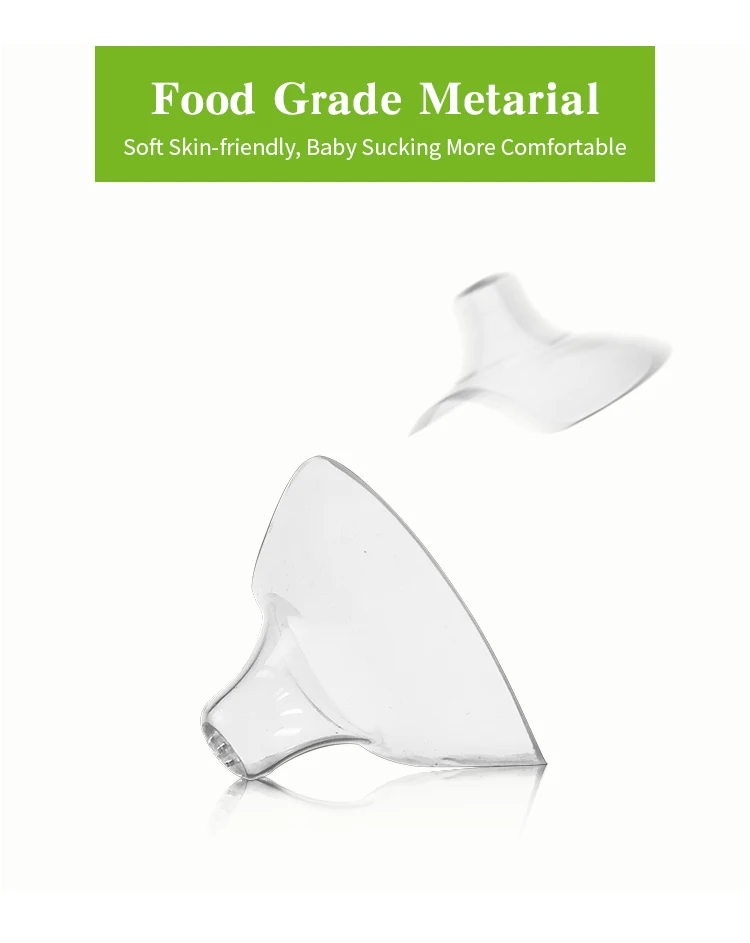 Close Fitting Breast Milk Feeding Pad Mother Care Silicone Breast ...