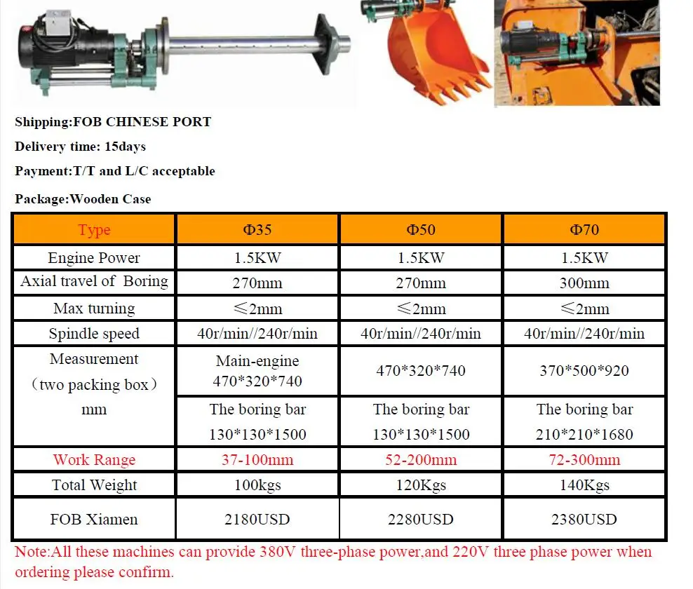 Excavator Bulldozer Bucket - Portable Boring Machine