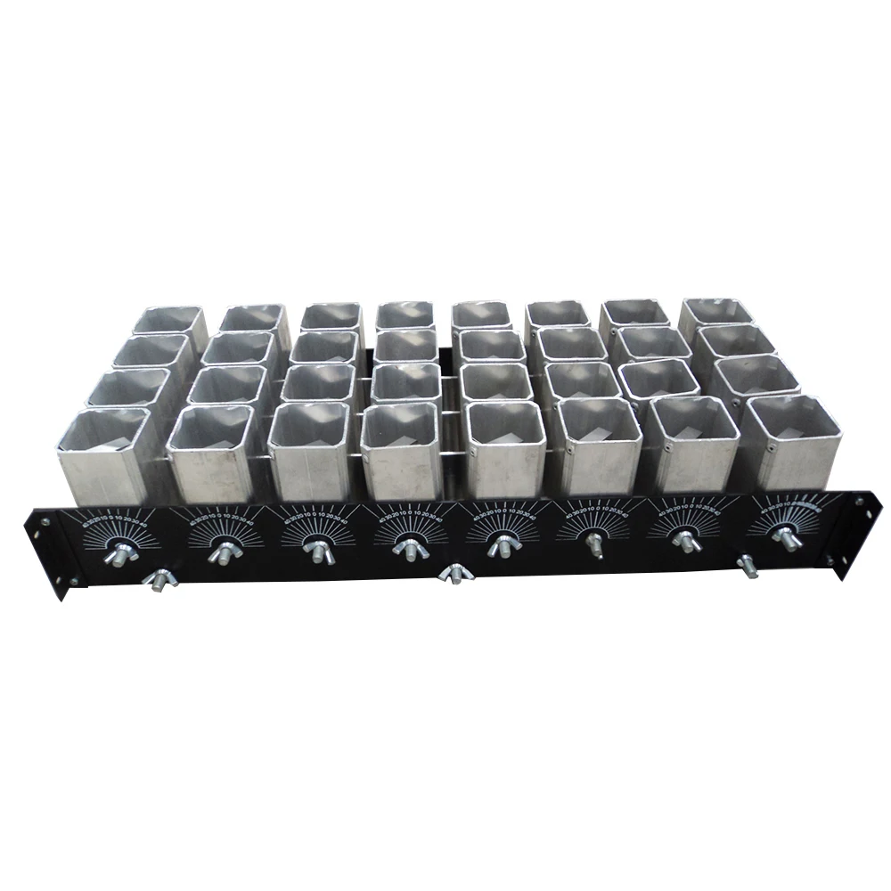 2'' Inch 32 Single Shots Aluminium Metal Display Fireworks Racks