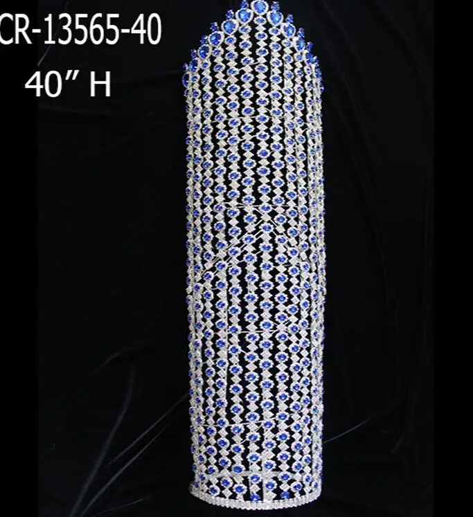 40 Inch Pageant Crown - Elegant & Trendy Wedding Accessorise
