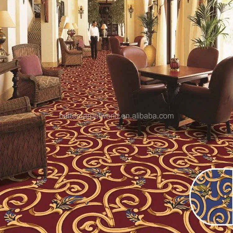 Wholesale Carpet Customized Thick Wall To Wall Wool And Nylon ...