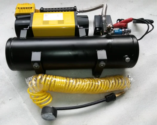 Mini compresseur d'air automatique 12v 200psi avec réservoir de 8 ...