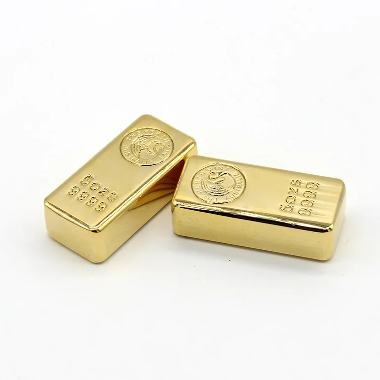 1oz Tungsten Filled Gold Bars 24k Pure With Thick Gold Plated - Buy ...