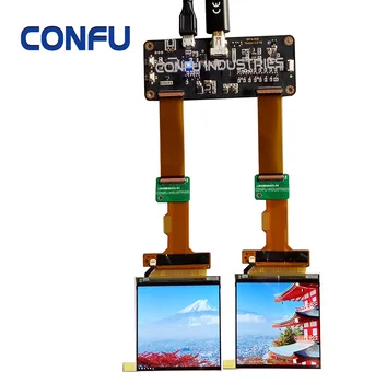 Confu Type-c Mini Dp To Mipi Board Anx7530 120hz Sharp 2.9 Inch Dual 1440x1440 Lcd Ls029b3sx0204 ...