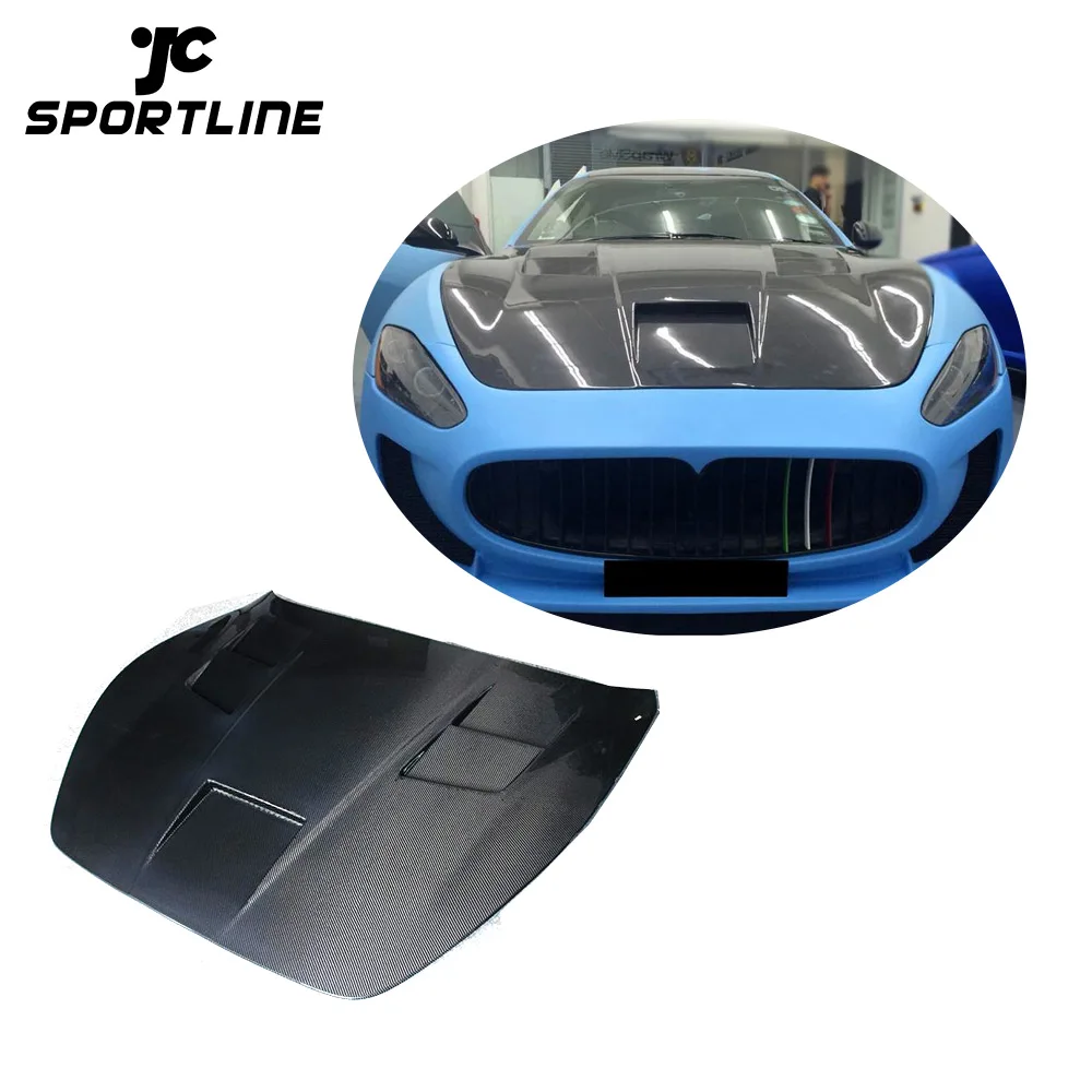Carbon Fiber Front Bonnet Engine Hoods Cover For Maserati Gt Coupe 2006 ...