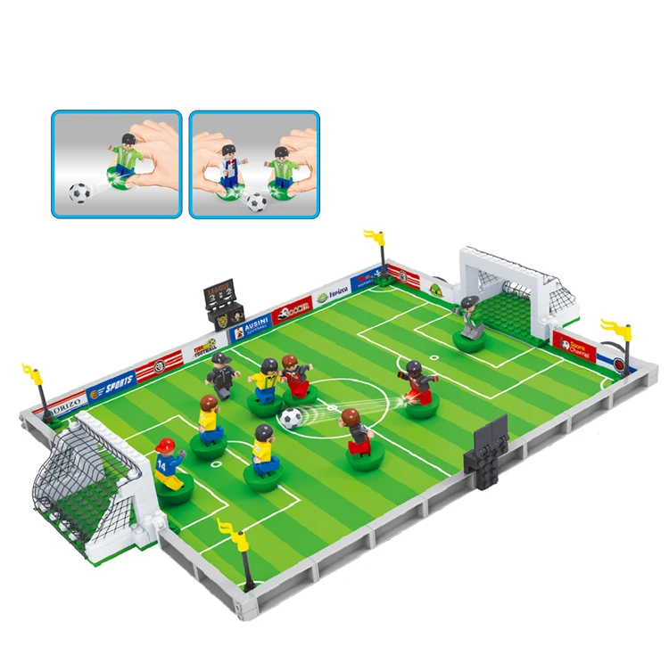 Stem Toy Set: 251 PCS Building Block Set with 8 Soccer Players & Goals ...