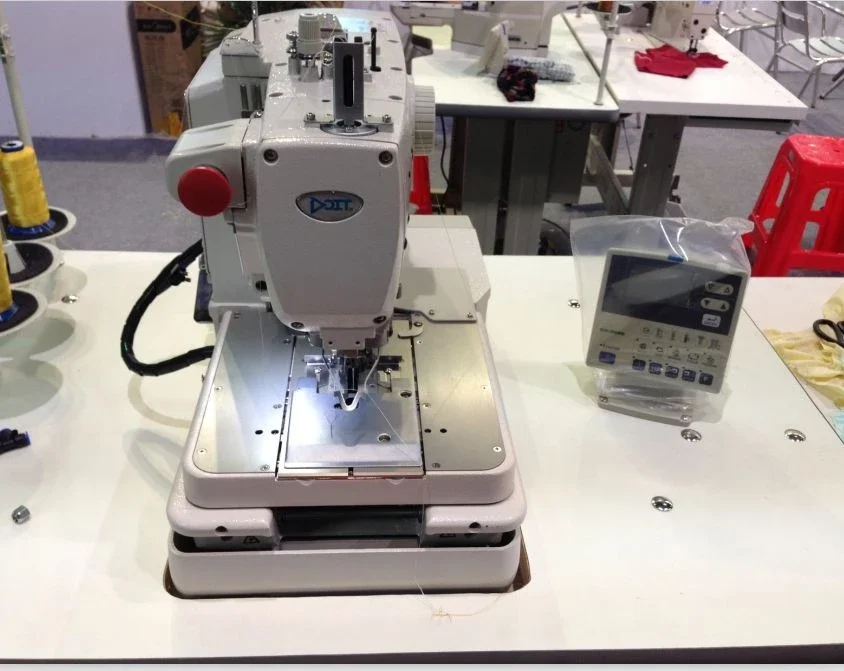 DT 9820 Industrial Button Hole Sewing Machine - Easy & Efficient