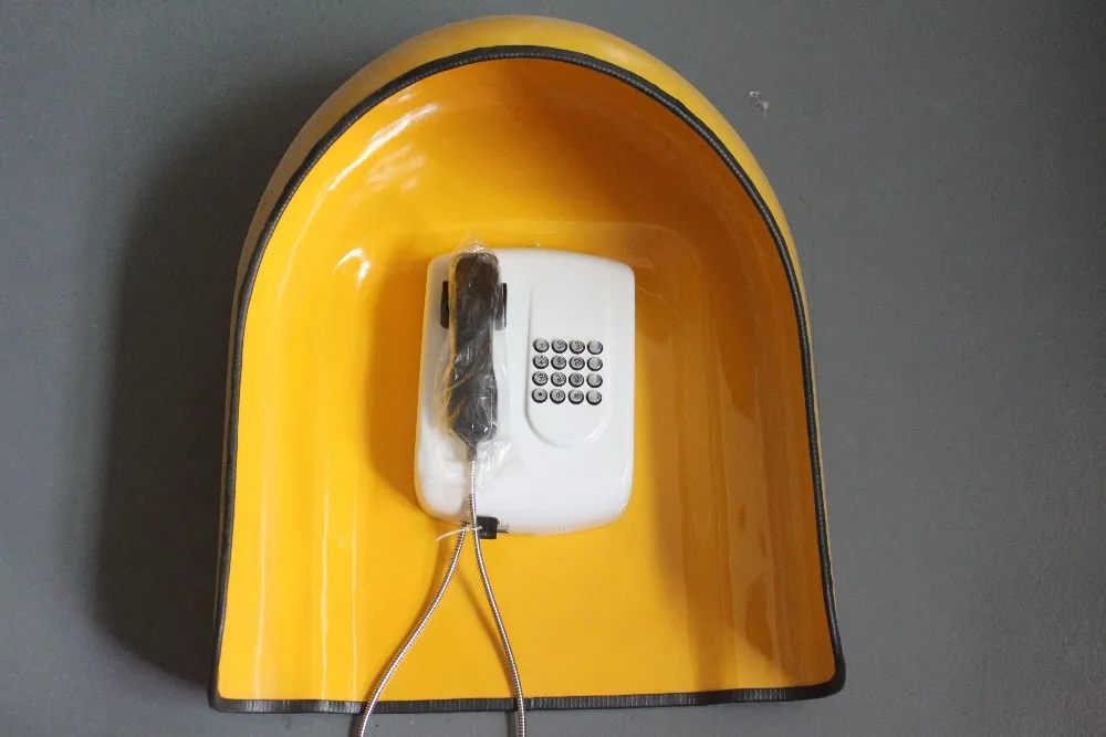 RF-14 Weatherproof Outdoor Industrial Telephone Booth SC7 Stand with ...