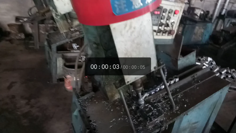 Metal Automatic Screw Rebar Coupler Gear Lathe Hobbing Internal Thread Tapping Machine