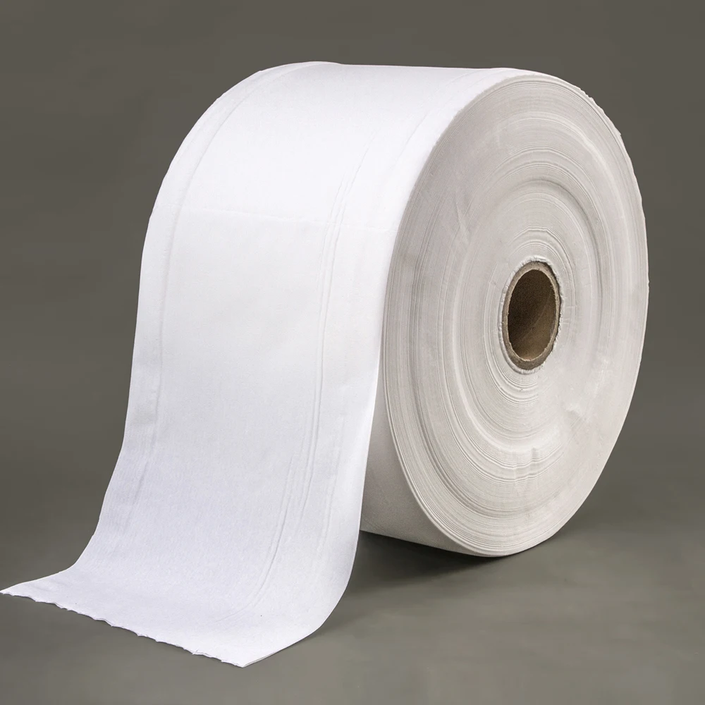 100% Wood Pulp Wiping Paper 2 Ply Hand Cleaning Wipes Industrial ...