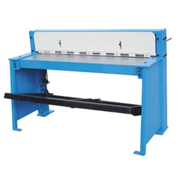 52 Inch Heavy Duty Foot Operated Guillotine Shear Machine For Shearing ...