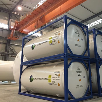 Cryogenic 20ft 40ft Liquid Iso Container Stainless Steel Iso Tank - Buy ...