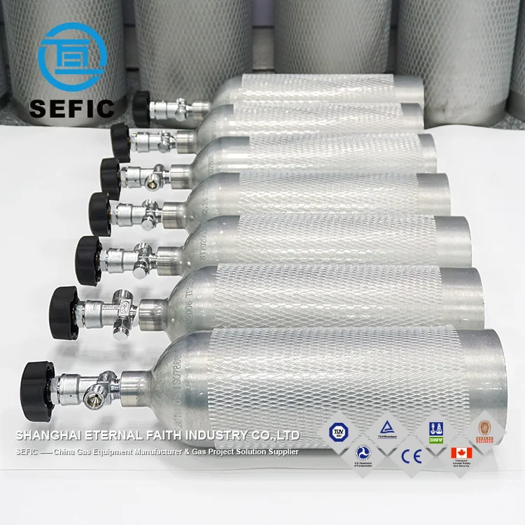 ISO TUV Certified Co2 Aluminum Cylinders - Wholesale Price