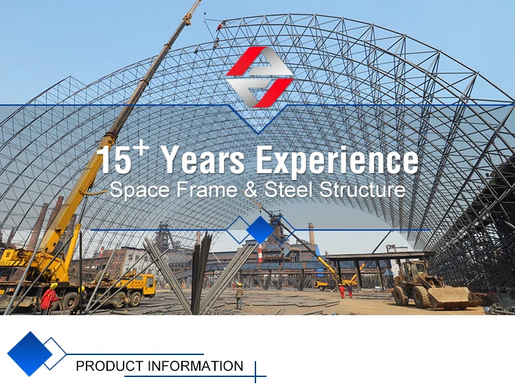 Pre Engineered Galvanized Steel Roof Truss for Commercial Building