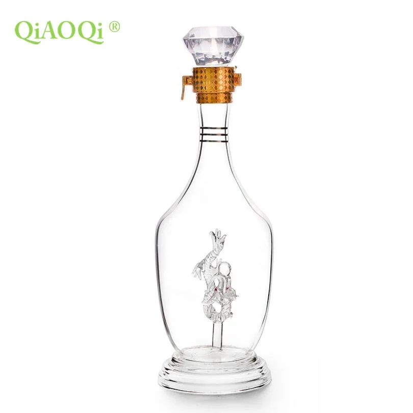 Shtof,carafe,for alcohol,jug,bottle,vessel,peacock,peacock feather ...