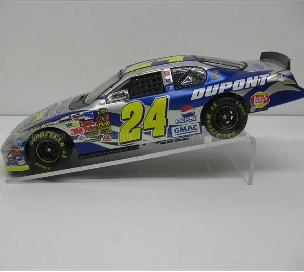 Sloped Acrylic Riser for Scale Diecast Car Display