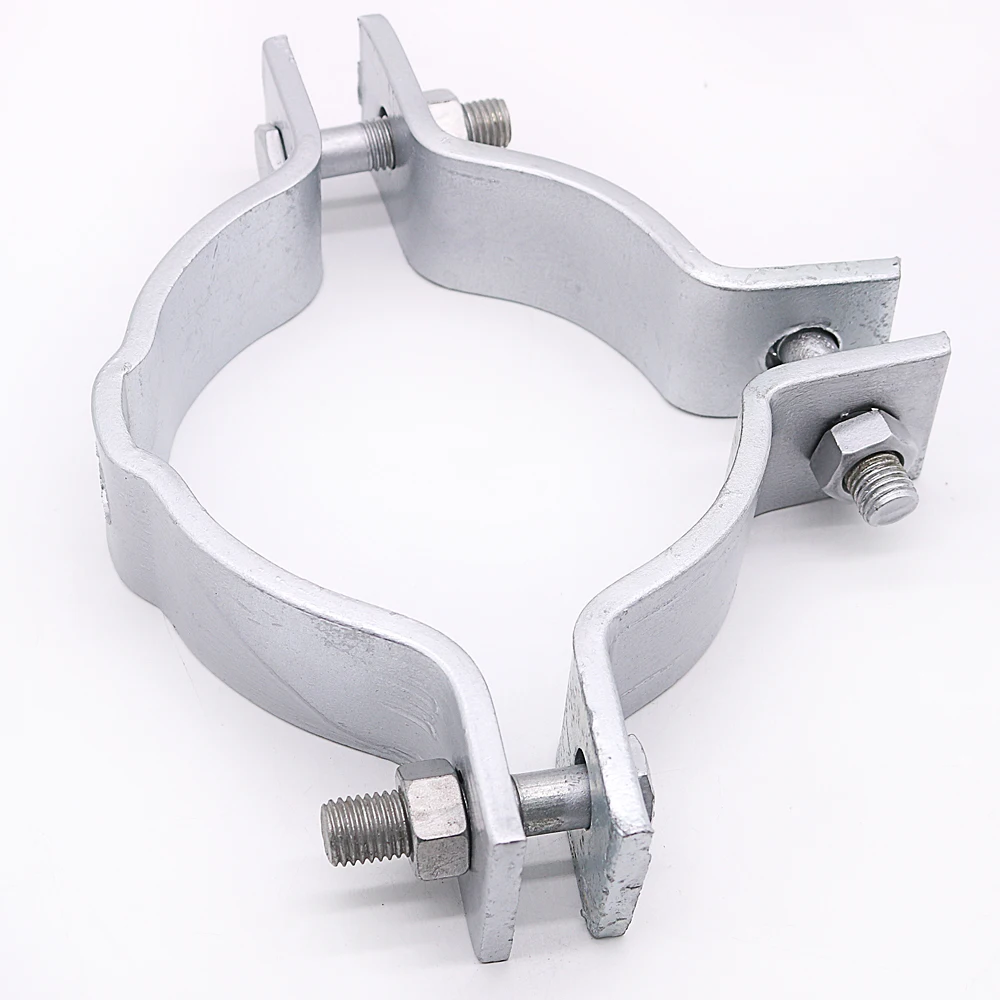 Hot dip galvanized steel Fastening clamp for pole| Alibaba.com