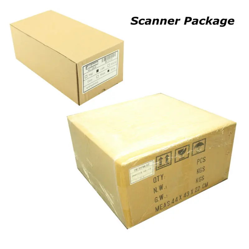 Symcode R75 Wireless Barcode Scanner Back Clip Barcode Reader Scanner ...