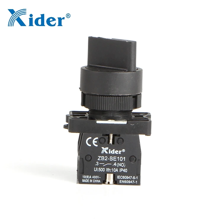 Xider Selector Push Button Switch 1NO 10A XB2-ED21| Alibaba.com