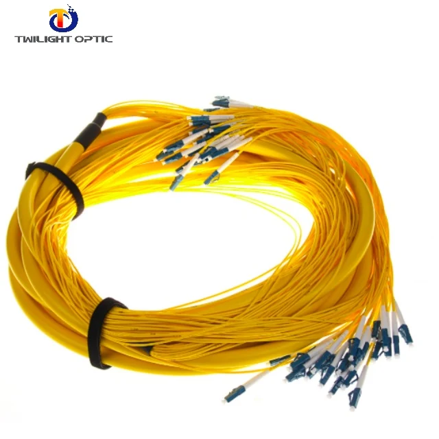 24 Fibers Optical Trunk Cable Optical Fiber Trunk Cable Breakout Fiber ...