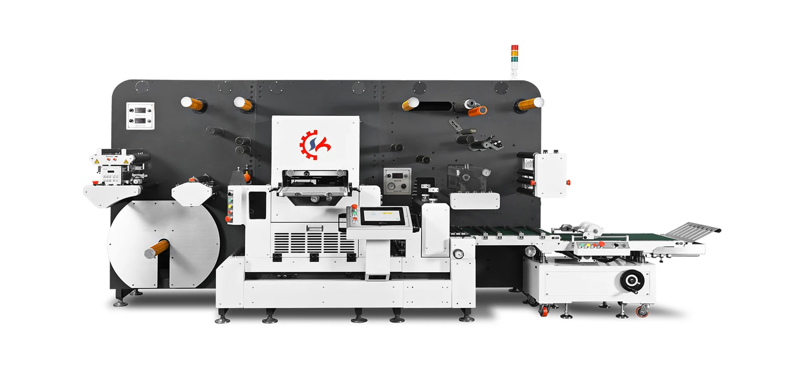 Van-360r Cost Efficient Rotary Flatbed Sticker Label Die Cutting ...
