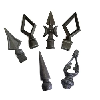 Ornamental Cast Iron Spearhead,Wrought Iron Spike - Buy Wrought Iron ...