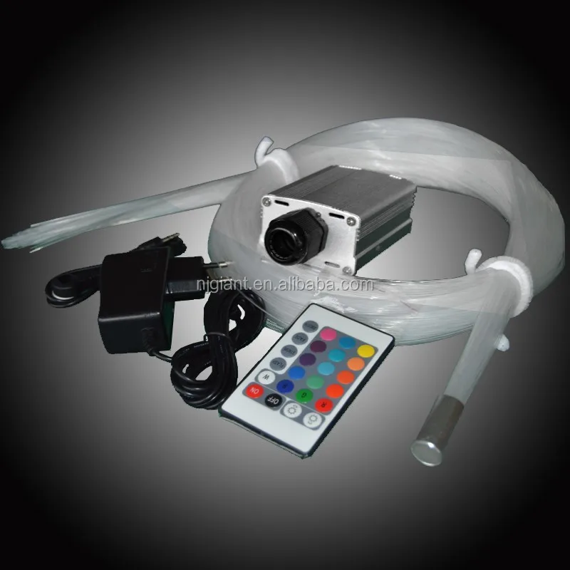 5W RGB LED Fiber Optic Star Ceiling Lighting Kit for Room