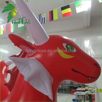Hongyi Giant Red Inflatable Animal Cartoon Toy / Inflatable Cartoon ...