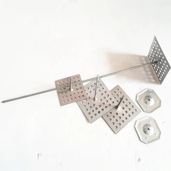 Galvanized Steel Perforated Base Insulation Pin Stamped Insulation ...