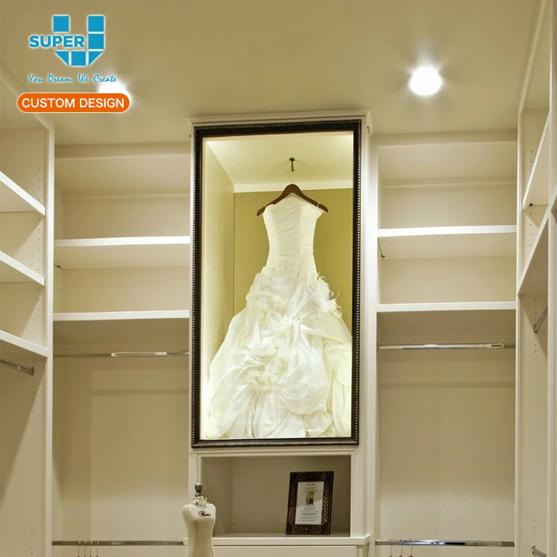 Custom Luxury Vintage Bridal Cabinet for Wedding Window Display Wedding ...