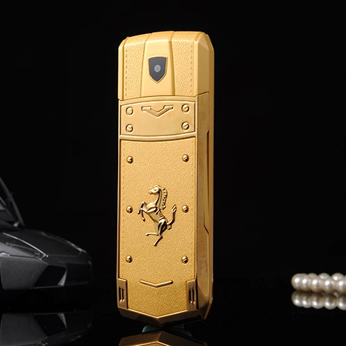 Original A8 Vibration Luxury Metal Body Dual Sim Mobile Cell Phone With ...