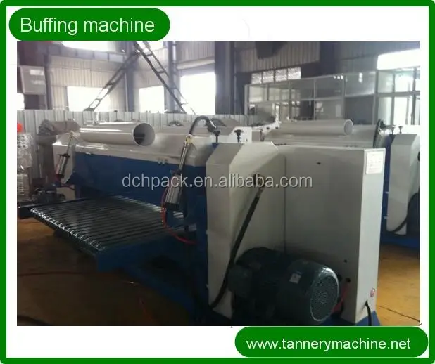 Wet Blue Leather Buffing Machine - Automatic & Efficient