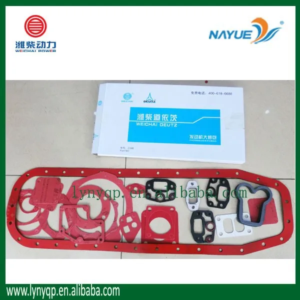 潍柴 Deutz 柴油发动机修理套件全垫片 Wp6g125 - Buy 潍柴 Deutz 柴油发动机修理套件全垫片 Wp6g125，汽车发动机 ...