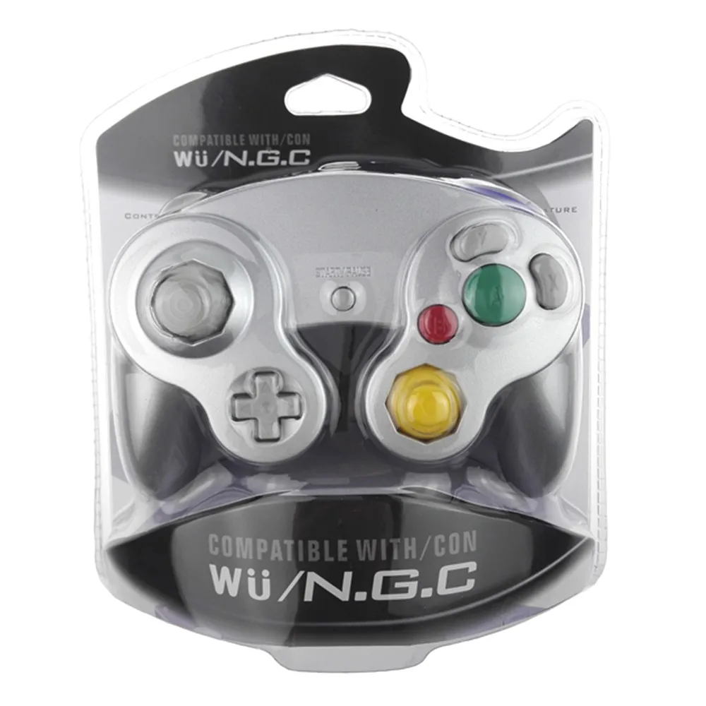 Cheap For Gamecube Ngc Controller Black Wired Controller For Wii ...