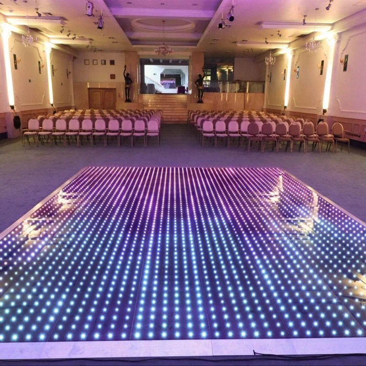Interactive LED Dance Floor Panels - Stage Rental Display