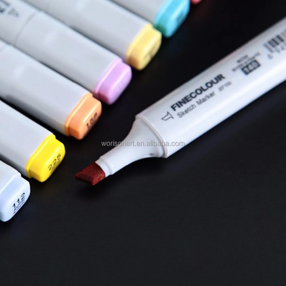 Finecolour Color Dual Head Art Markers Single Alcohol Based Sketching ...