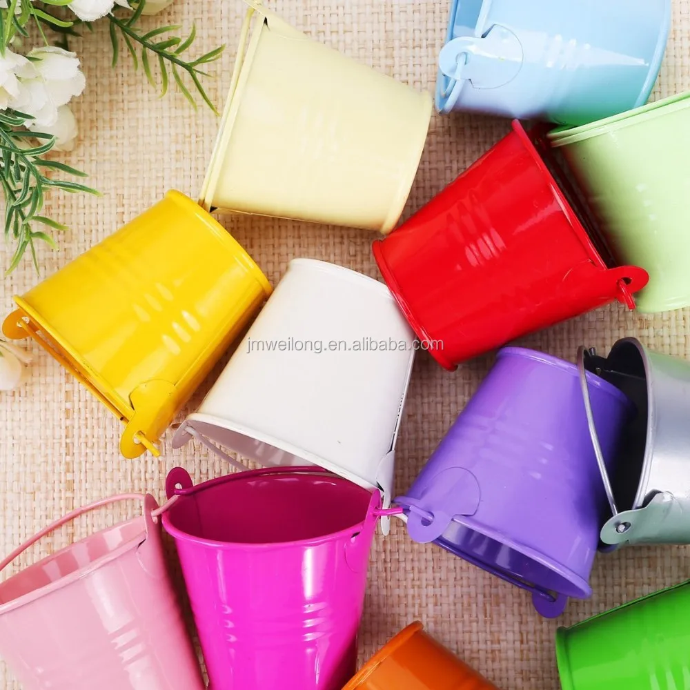 Sustainable Metal Mini Kids/gift Bucket - 0.5L Capacity