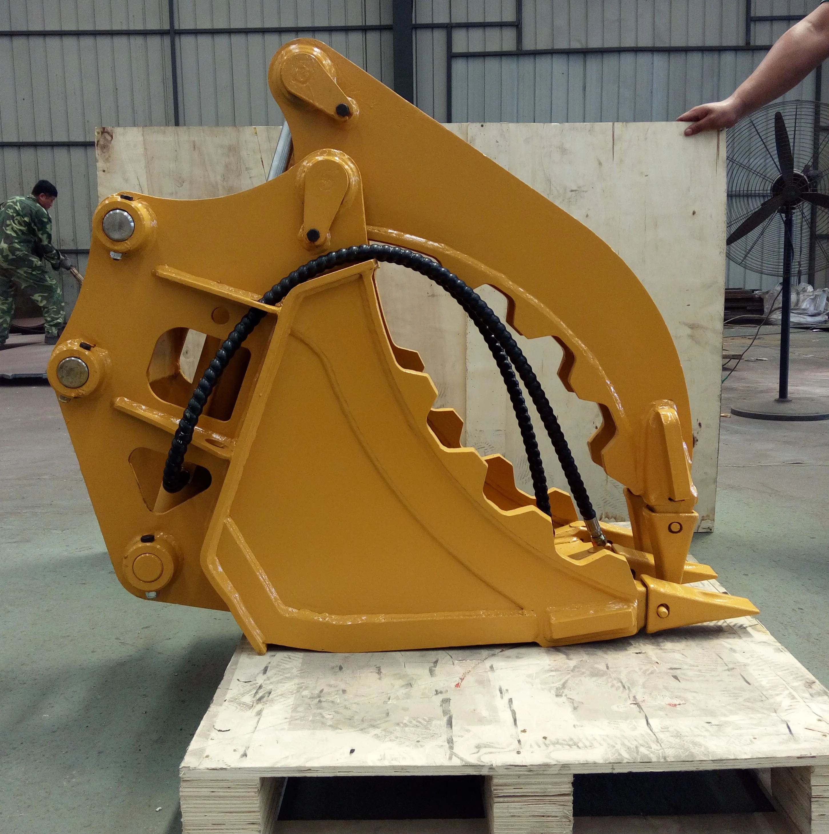Rsbm Clamp Bucket Grab Bucket For Mini Excavator - Buy Thumb Bucket ...