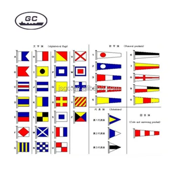 IMPA Standard Inernational Code Signal Flags for Marine Ship Use, View ...