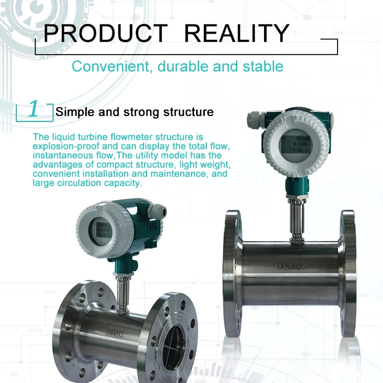 Digital Water Meter Turbine Flow - Buy Water Meter Flow Meters,Turbine ...