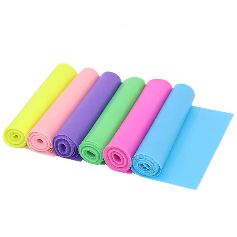 Natural Rubber Latex Sheet - Yoga Elastic Straps for Workout