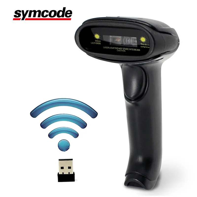 Symcode Handheld Ccd 1d Barcode Scanner Support Screen Scanning - Buy 1 ...
